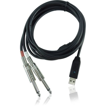 Behringer LINE 2 USB Stereo 1/4" Line In to USB Interface Cable ...